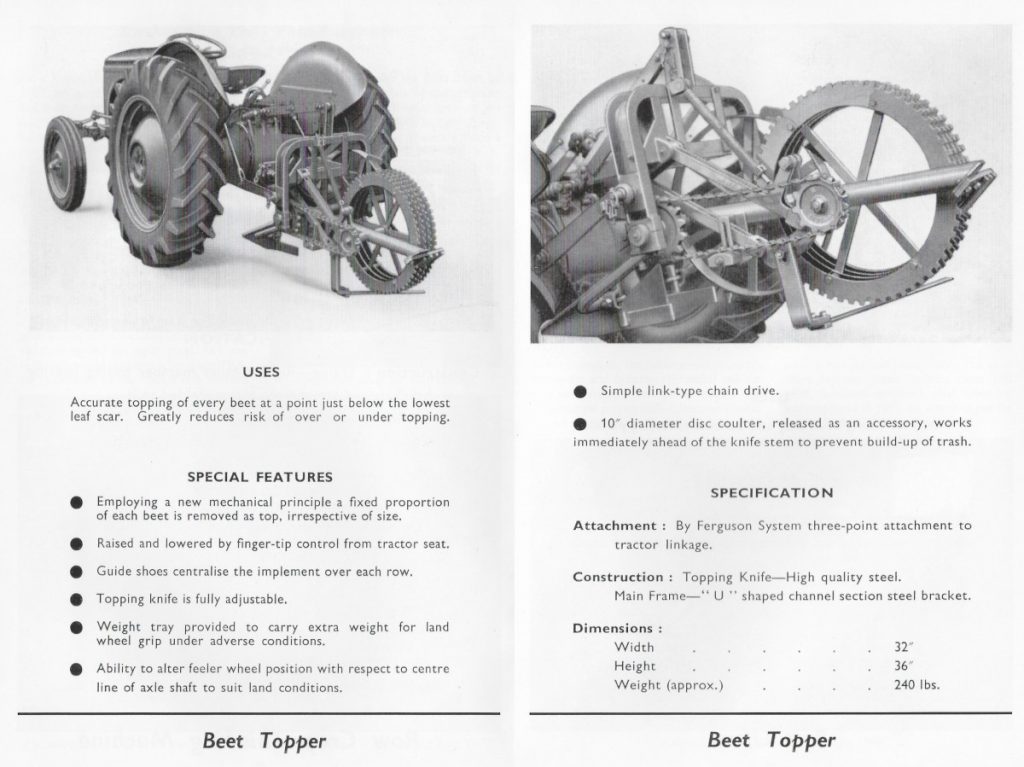 Beet Topper | Ferguson Club