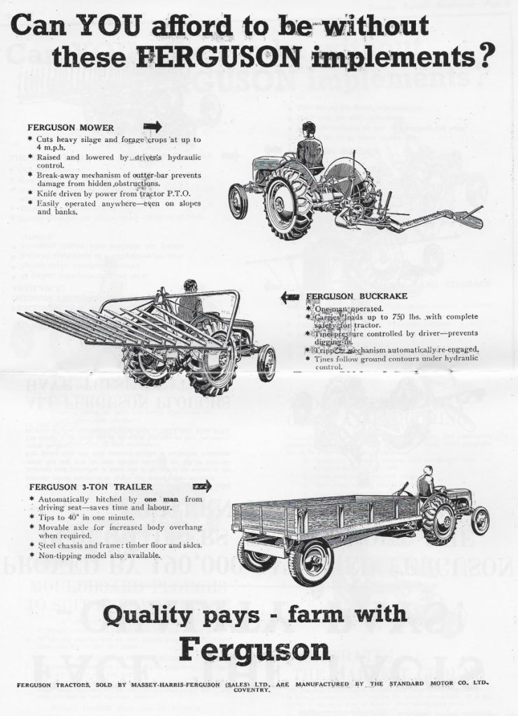 Implements | Ferguson Club
