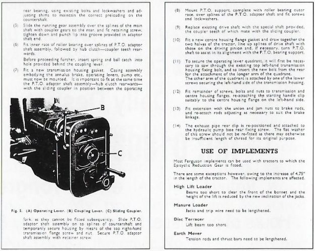 Ferguson Epicyclic Reduction Gearbox | Ferguson Club