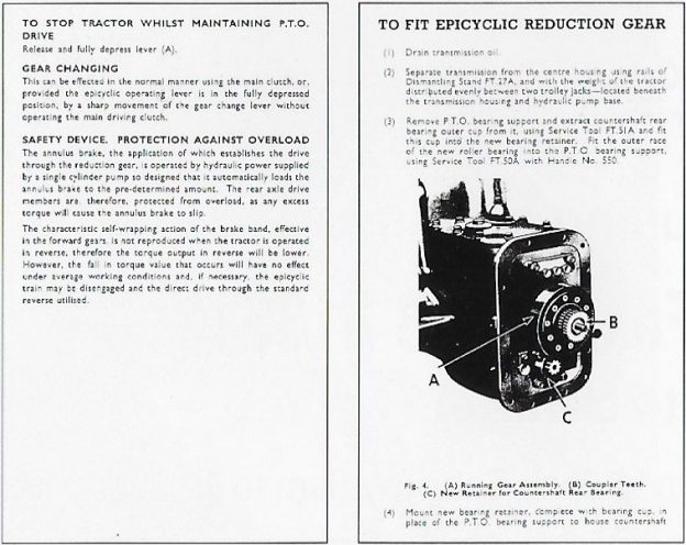 Ferguson Epicyclic Reduction Gearbox | Ferguson Club